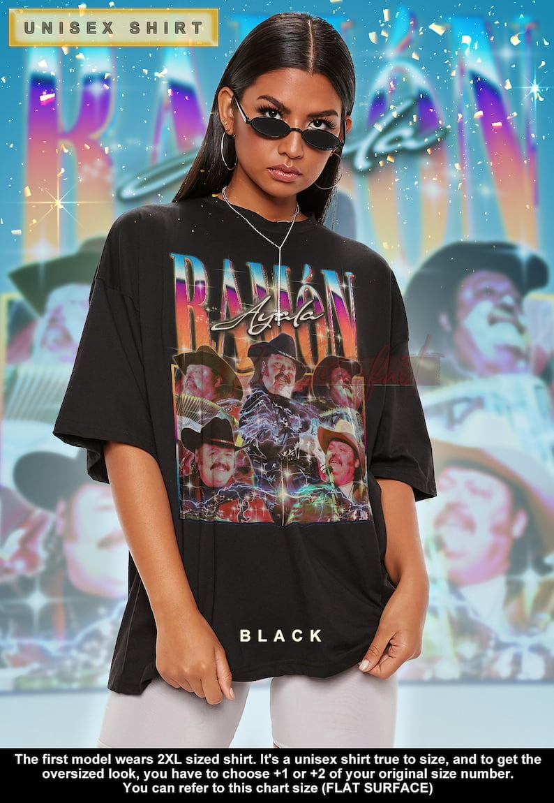 [BLACK] RAMON AYALA 90's T-shirt - Ramon Ayala Bootleg Tees - Walmart.com