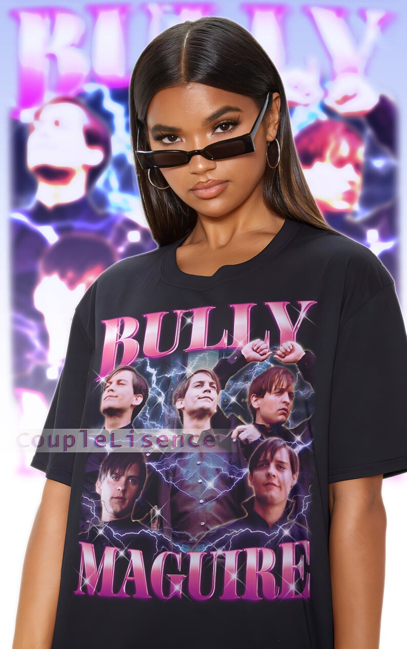 [BLACK] RETRO BULLY MAGUIRE Vintage Shirt | Bully Maguire Fan Tees ...