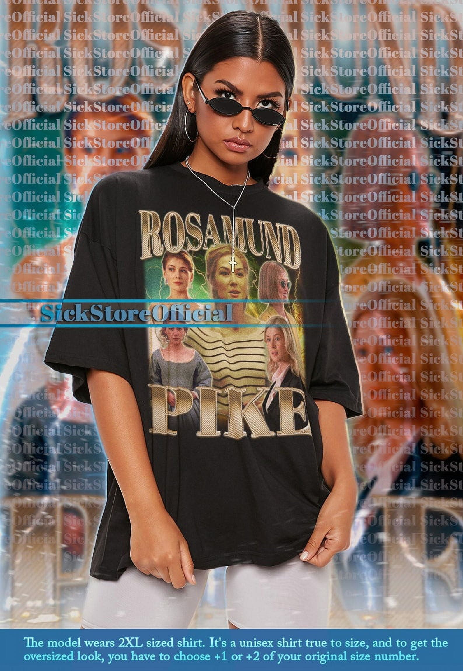 [BLACK] ROSAMUND PIKE Vintage Shirt, Rosamund Pike Homage Tshirt ...