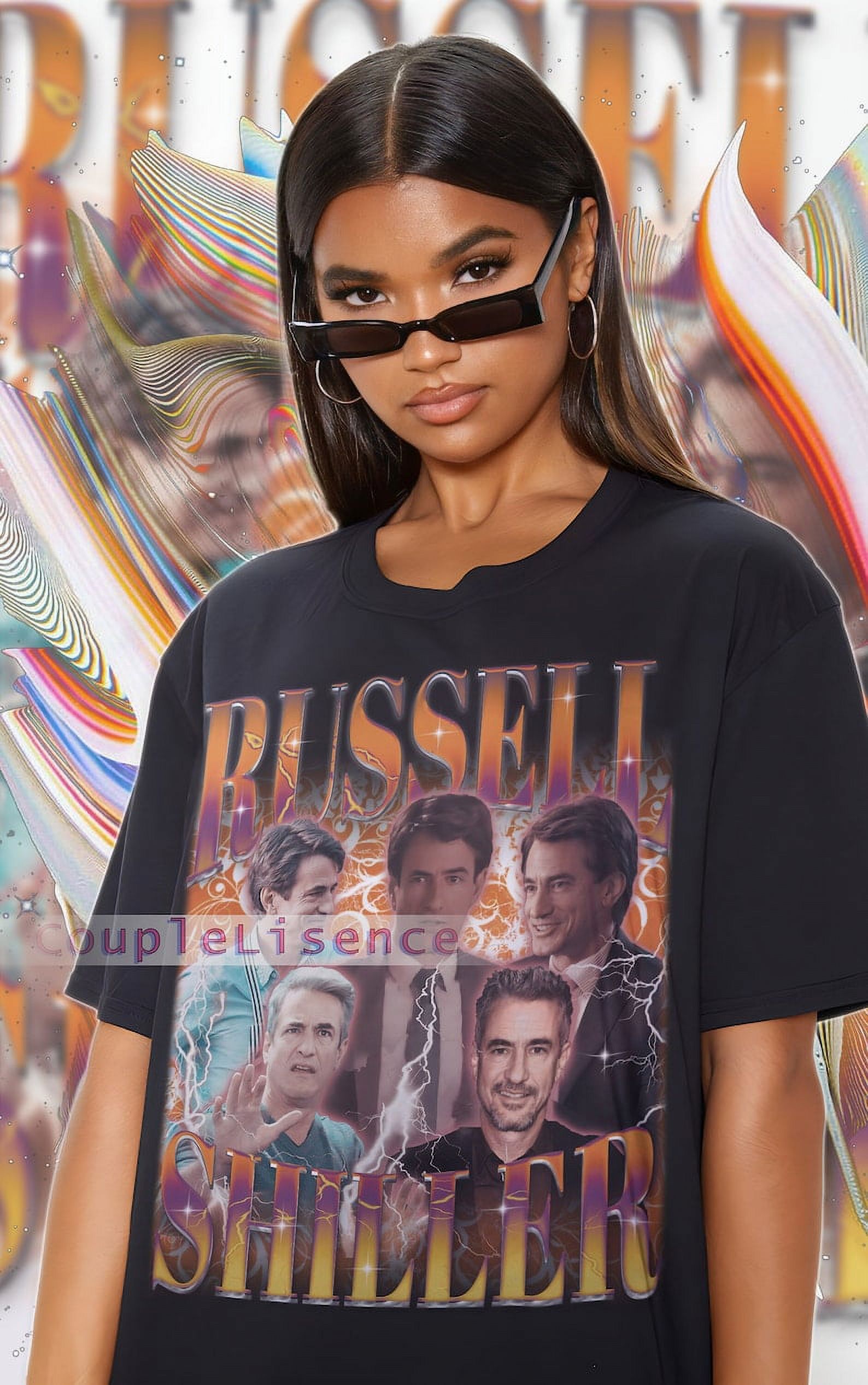 [BLACK] RUSSELL SHILLER Vintage Shirt | Russell Shiller Homage Retro ...