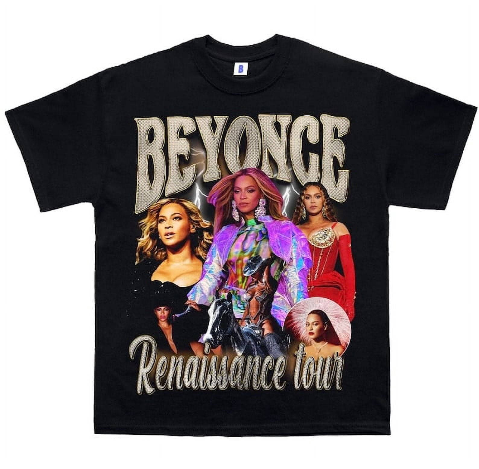 [BLACK] Renaissance Tour Merch T-Shirt - Walmart.com
