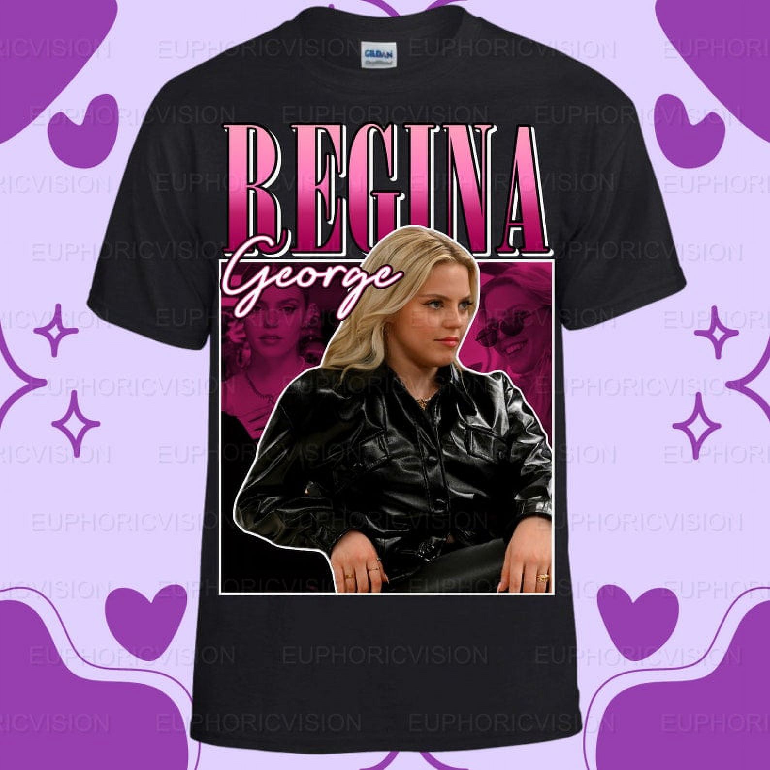 [BLACK] Reneé Rapp Regina George 90’s Vintage Tee Design #2 - Walmart.com