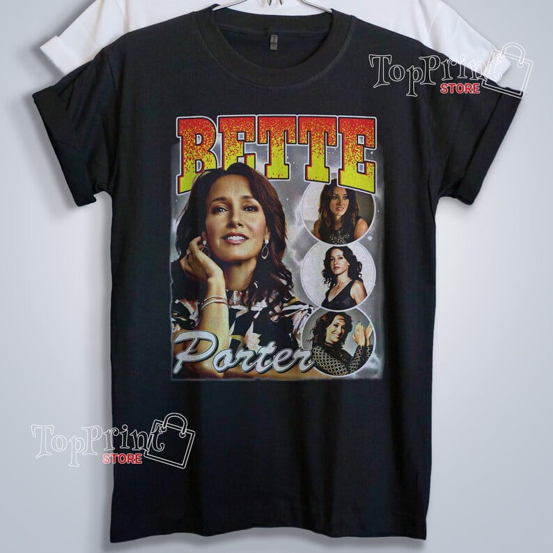 [BLACK] Retro Bette Porter unisex vintage tee - Walmart.com