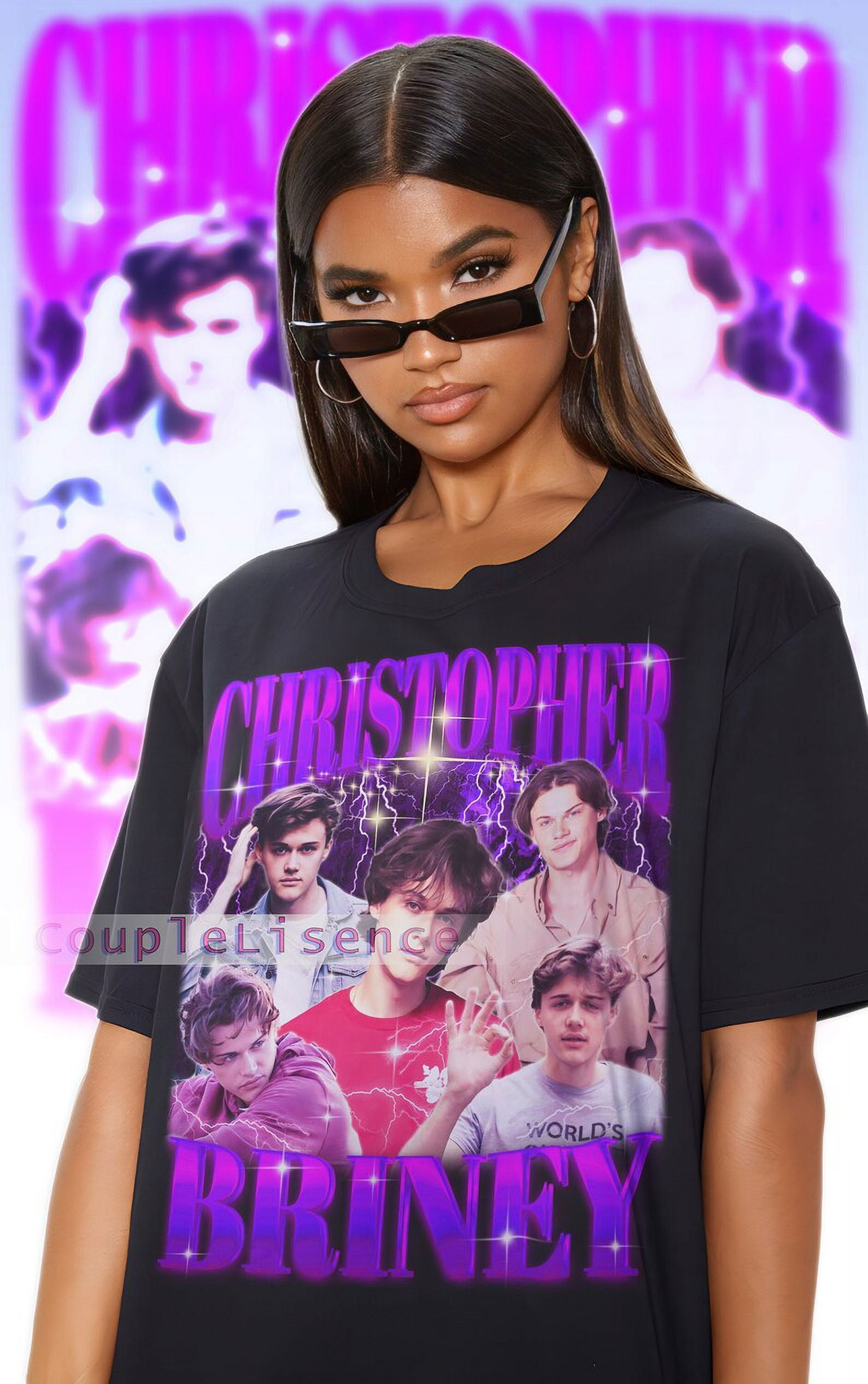 [BLACK] Retro CHRISTOPHER BRINEY Vintage - Walmart.com