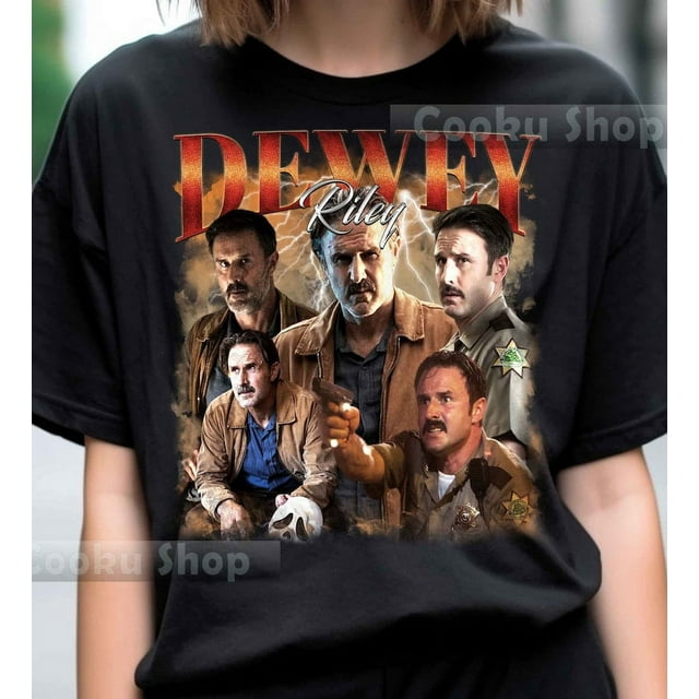 [BLACK] Retro Dewey Riley TShirt, Dewey Riley , Dewey Riley sweatshirt ...