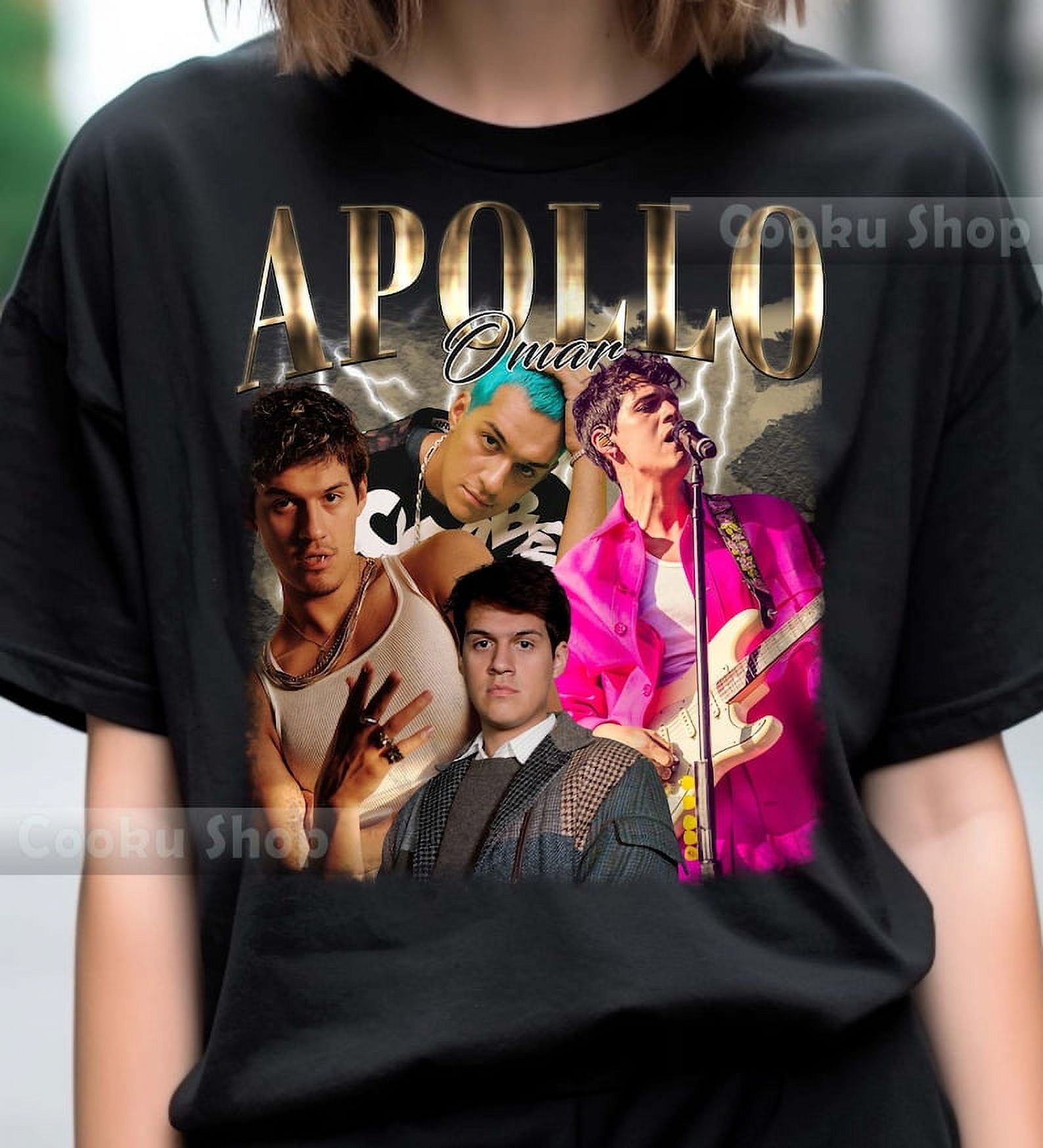 [BLACK] Retro Omar Apollo TShirt, Omar Apollo , Omar Apollo sweatshirt ...