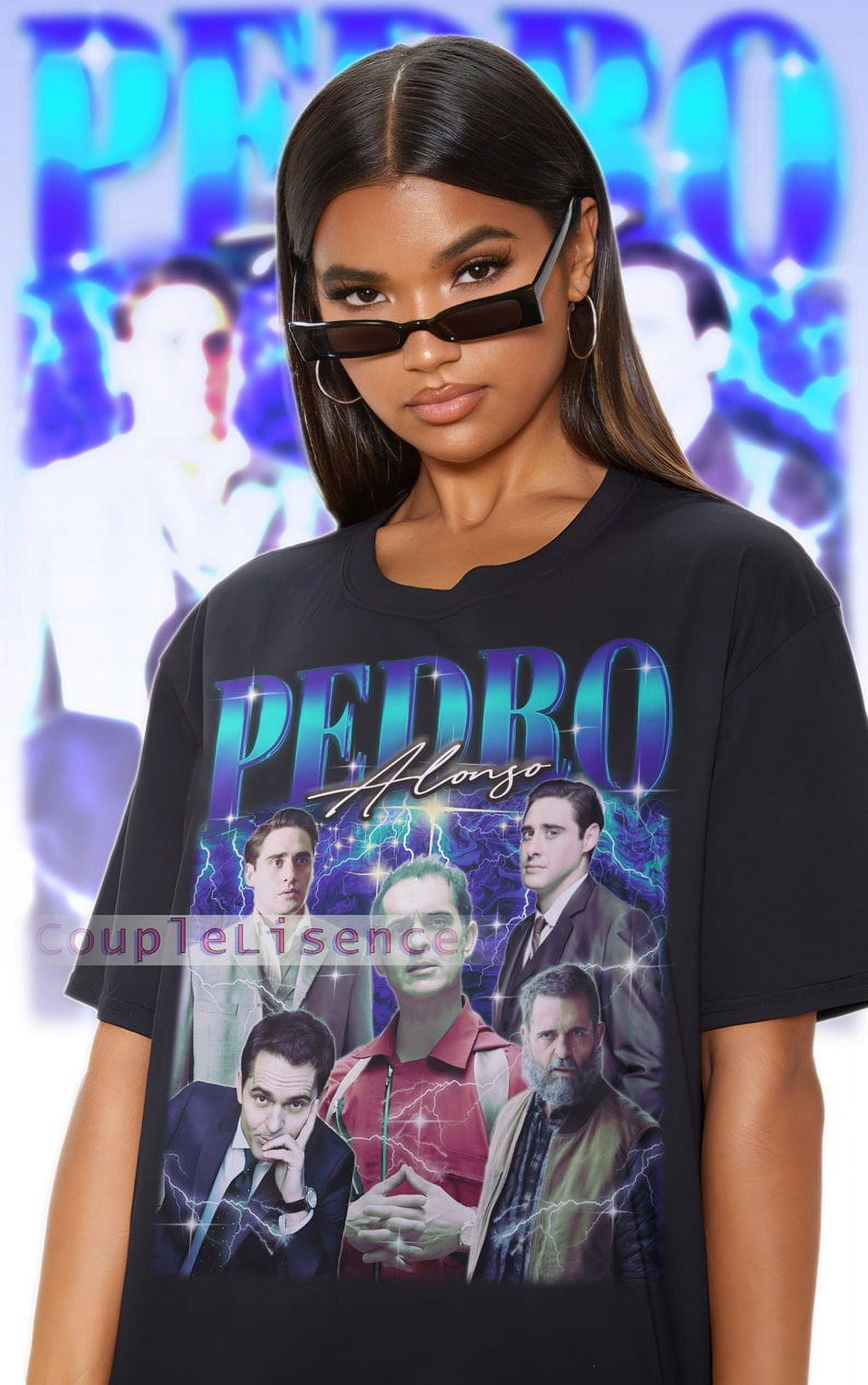 [BLACK] Retro PEDRO ALONSO Vintage | Pedro Alonso Homage Fan Tees ...