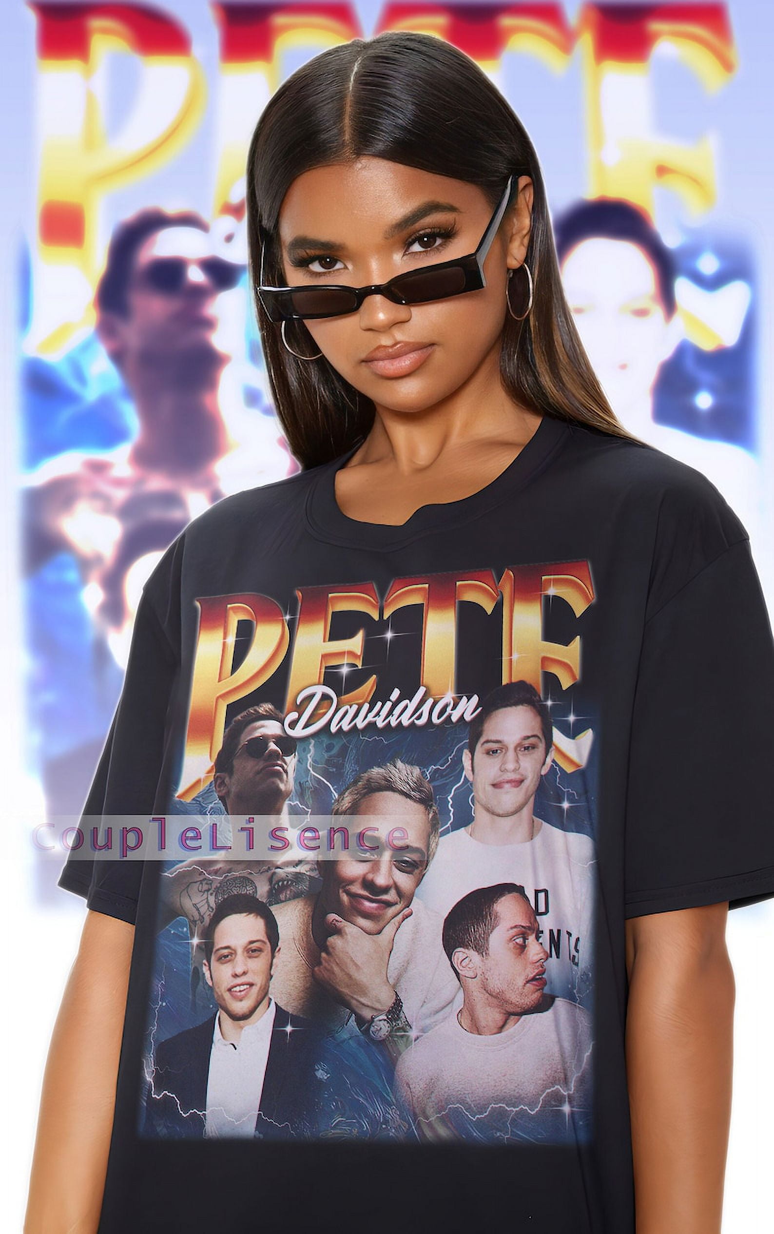 [BLACK] Retro PETE DAVIDSON Vintage | Pete Davidson Fan Tees | Pete ...