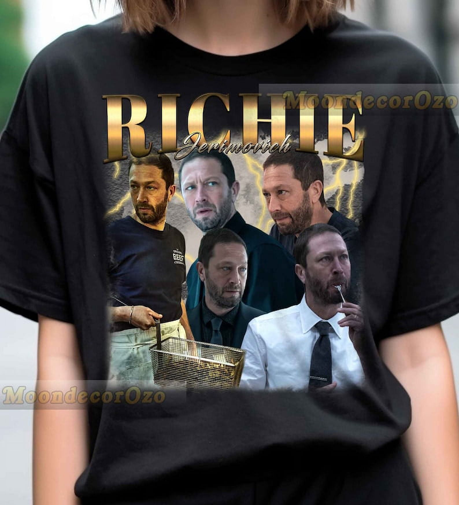 [BLACK] Retro Richie Jerimovich TShirt - Walmart.com