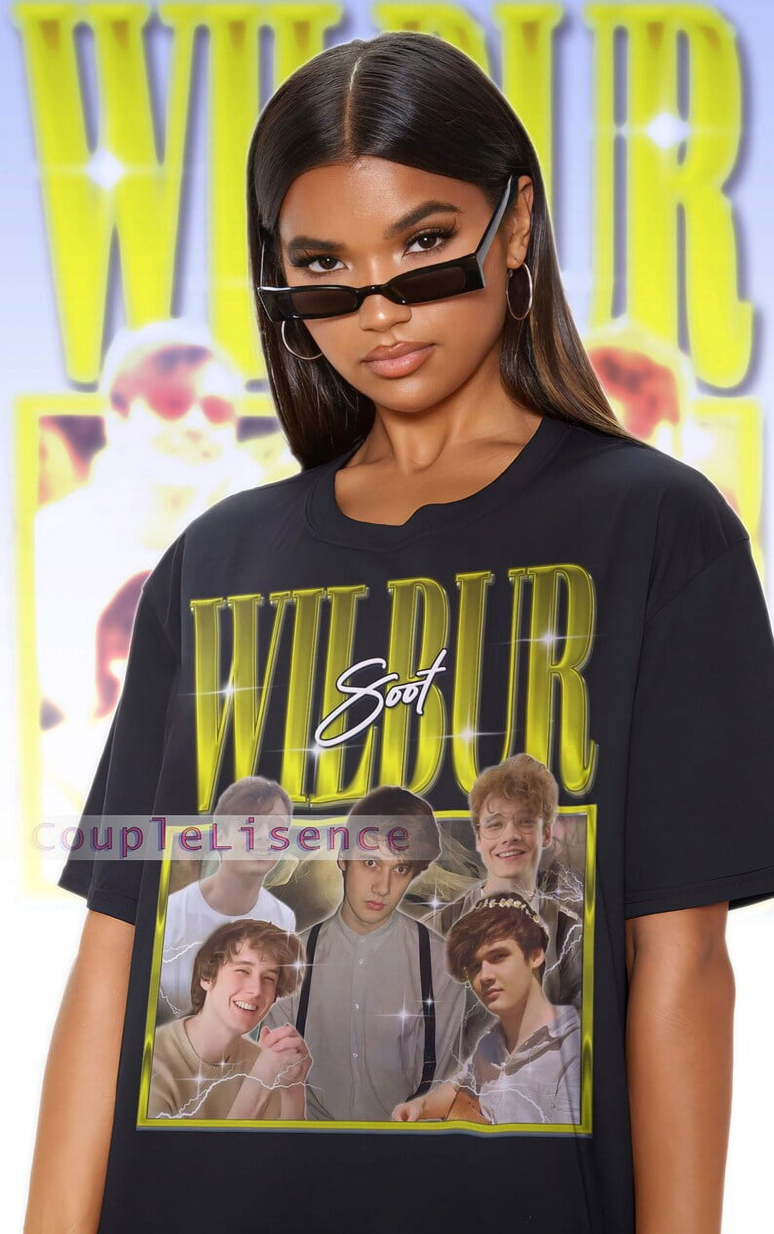 [BLACK] Retro WILBUR SOOT Shirt | Wilbur Soot Fan Tees | Wilbur Soot ...