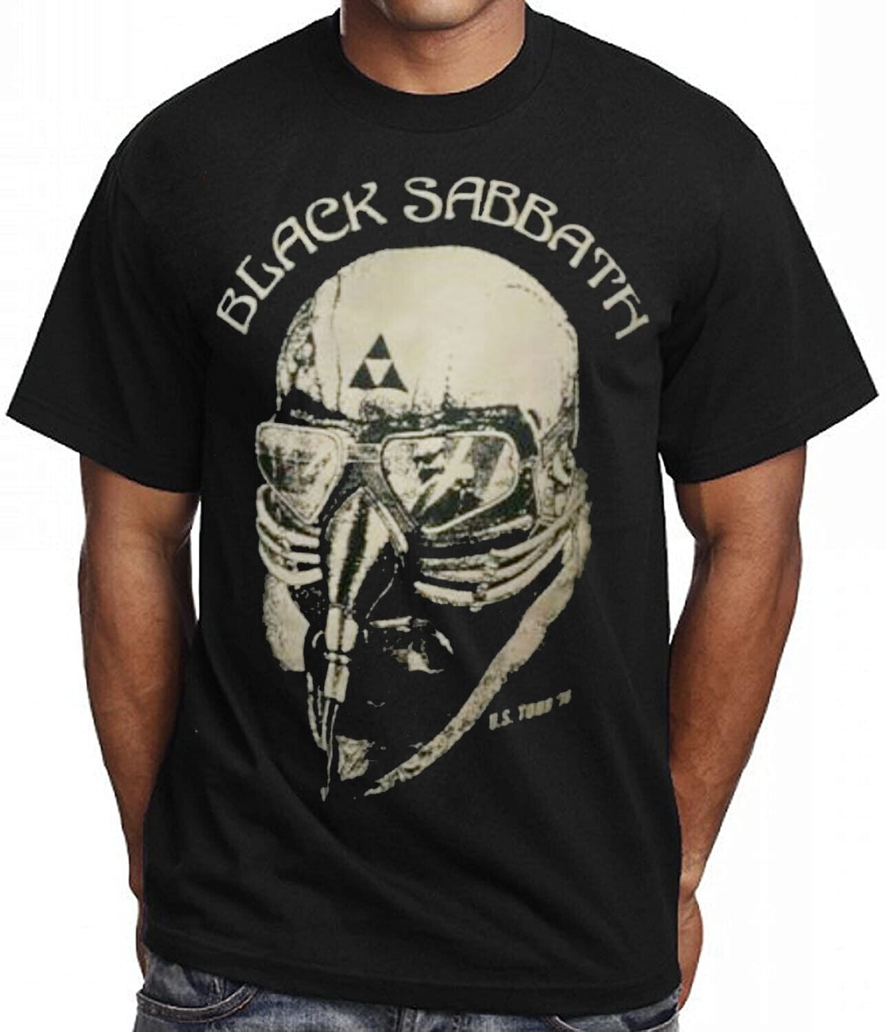 BLACK SABBATH US TOUR 78 ROCK Black T Shirt - Walmart.com
