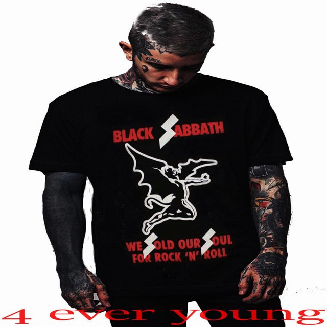 BLACK SABBATH WE SOLD OUR SOUL HARD ROCK T SHIRTS MEN'S SIZES - Walmart.com