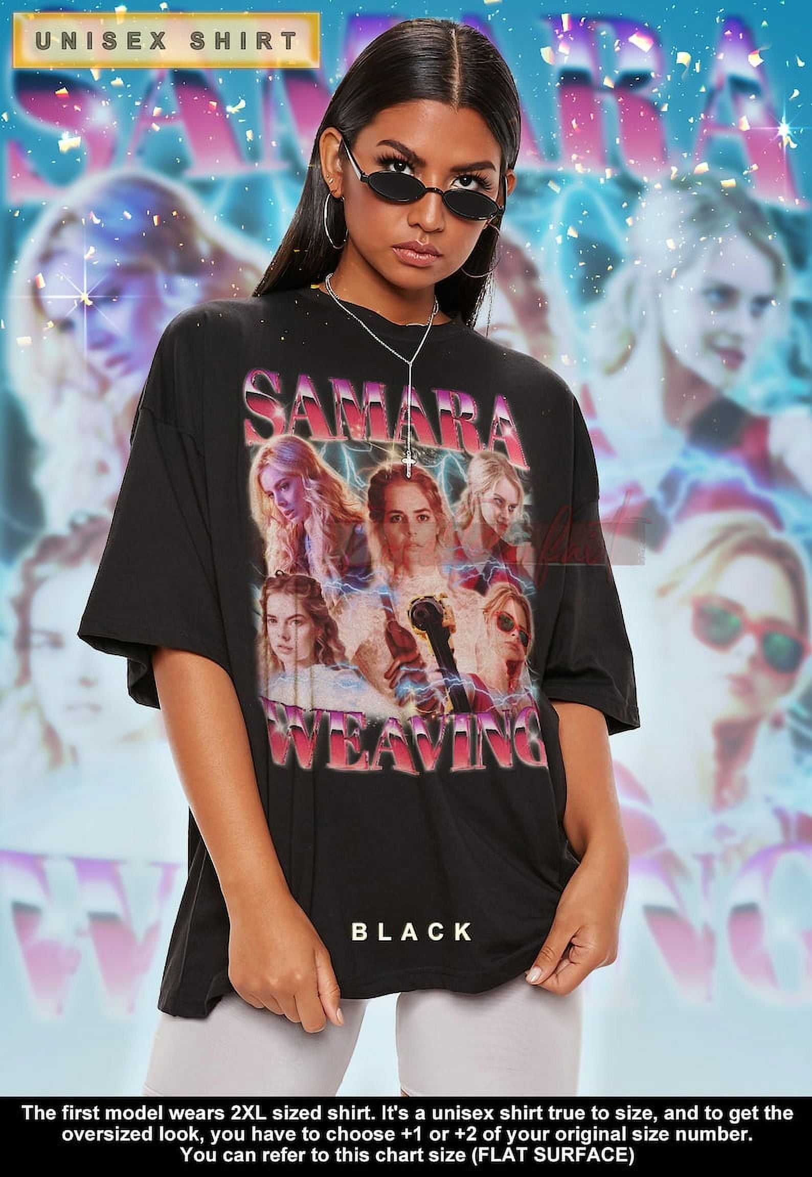 [BLACK] SAMARA WEAVING T-shirt - Samara Weaving, Samara Weaving Vintage ...