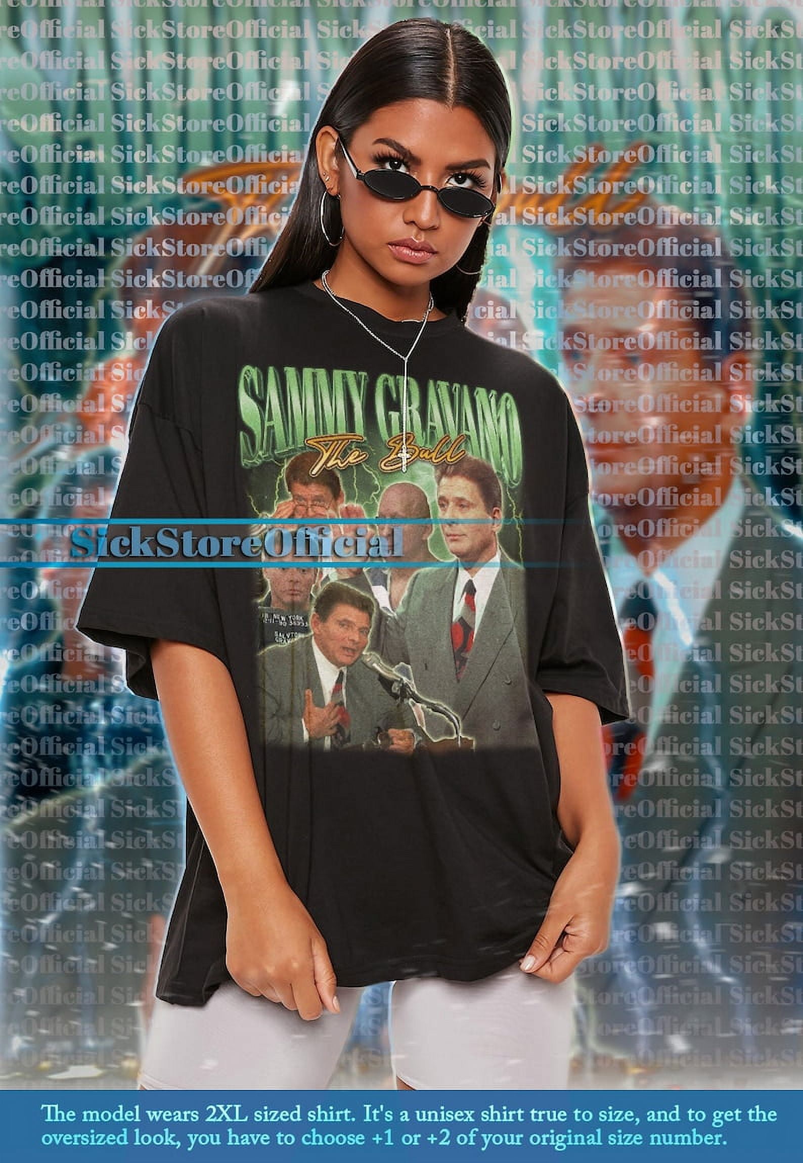 [BLACK] SAMMY GRAVANO The Bull Vintage Shirt, Sammy Gravano Homage ...