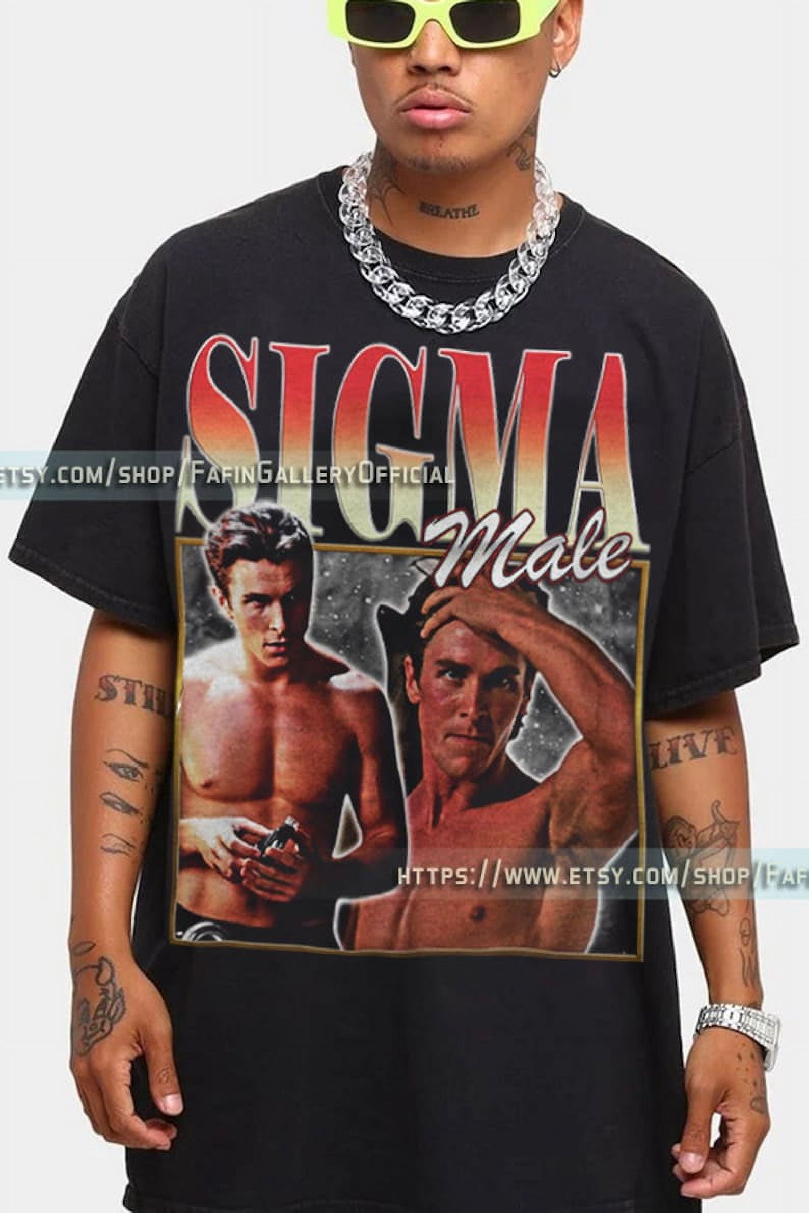 [BLACK] SIGMA MALE Patrick Bateman, PATRICK Bateman Psycho, American ...