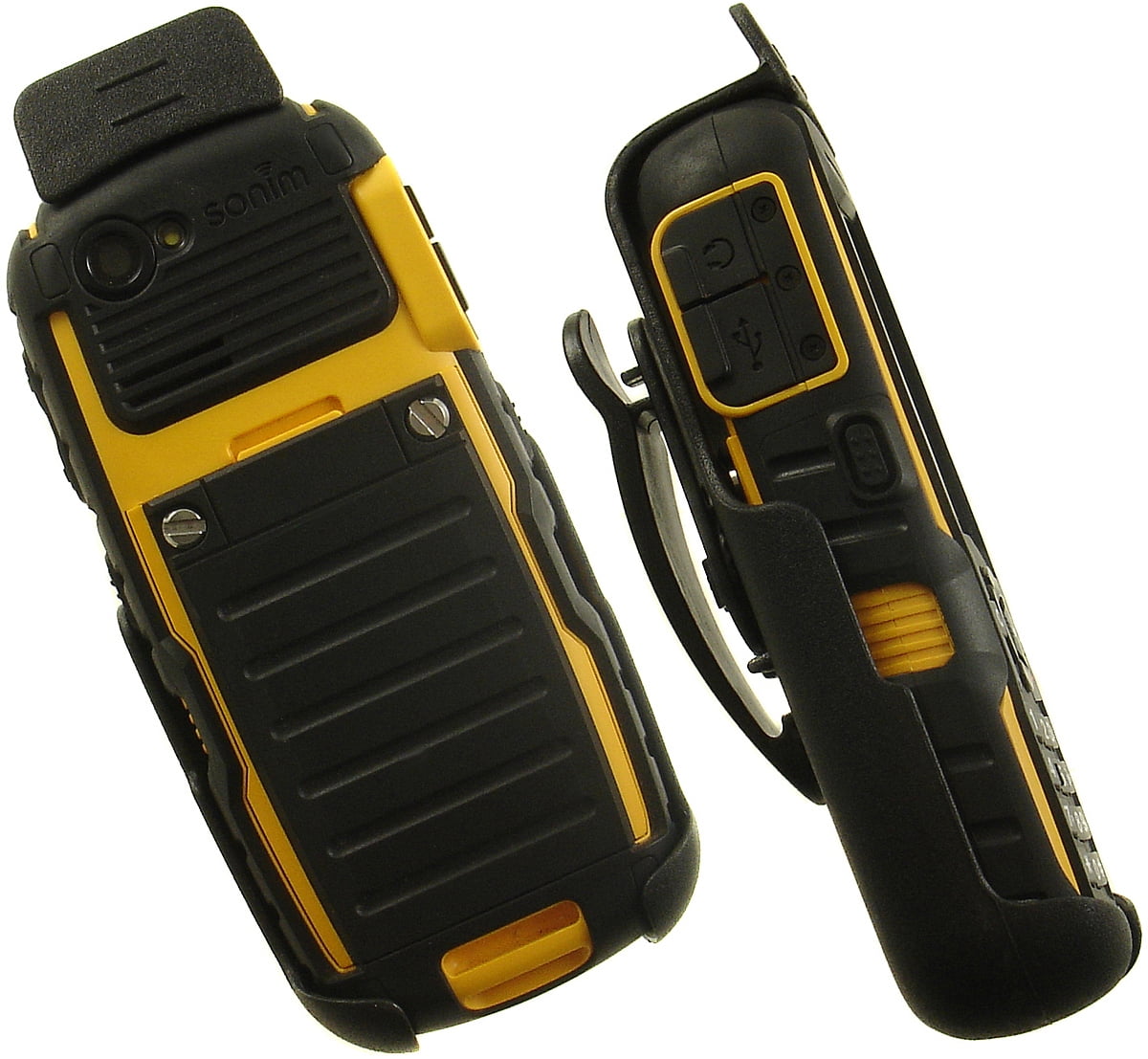 BLACK SPRING CLIP BELT HOLSTER CASE FOR BELL SONIM BOLT 2 IS SL XP5560 ...