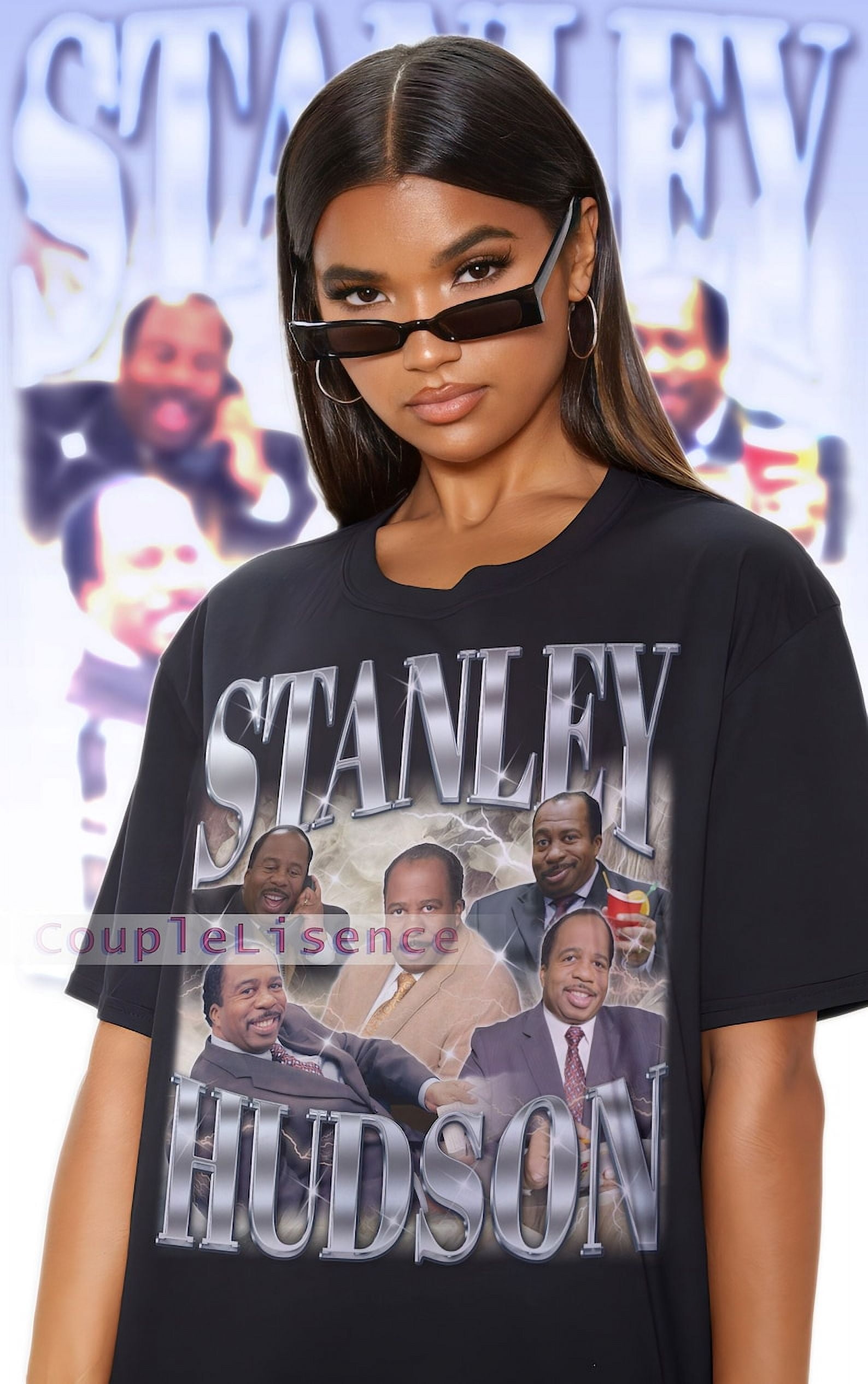 [BLACK] STANLEY HUDSON Tee | Stanley Hudson Homage Fan Tees | Stanley ...