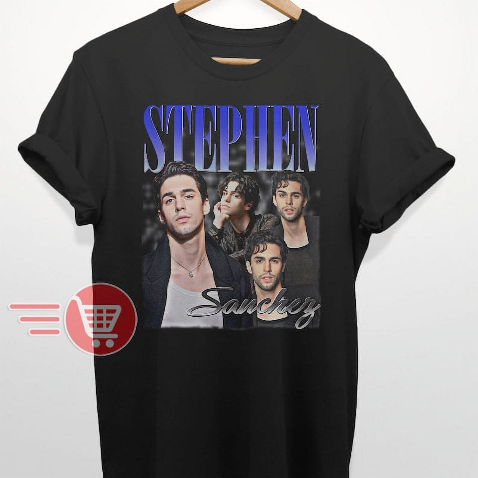 [BLACK] STEPHEN SANCHEZ Shirt - Walmart.com