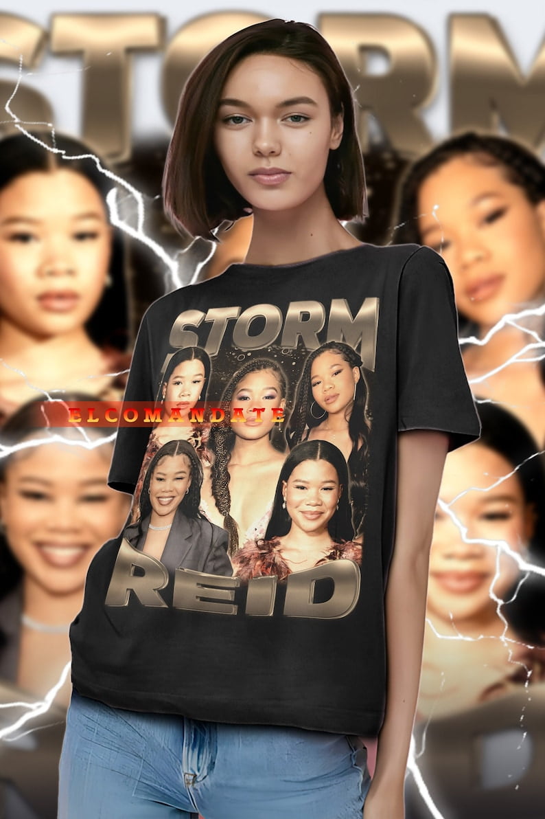 [BLACK] STORM REID Homage Shirt, Storm Reid Vintage Tshirt, Storm Reid ...