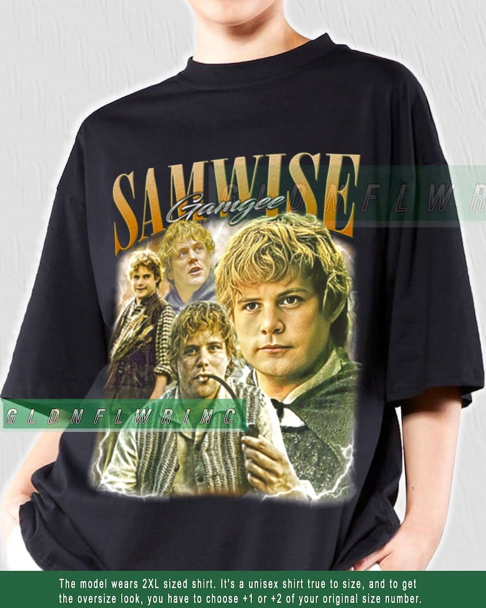 [BLACK] Samwise Gamgee Shirt - Walmart.com