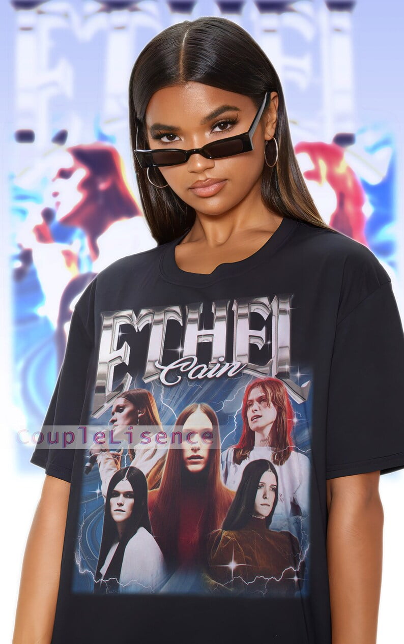 [BLACK] Singer ETHEL CAIN Vintage Shirt | Ethel Cain Homage Fan Tees ...