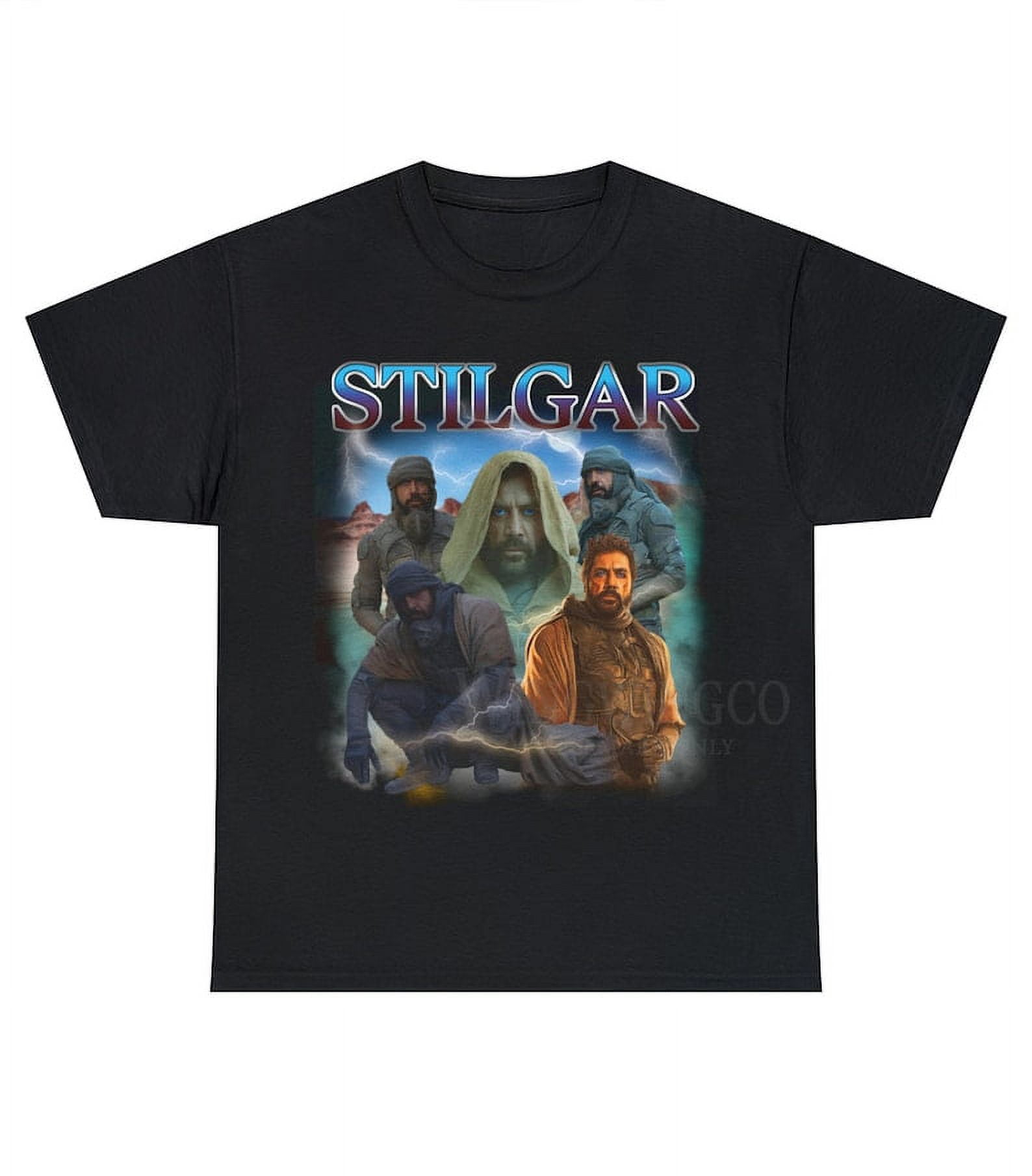 [BLACK] Stilgar Dune 2021 Vintage Bootleg Tee - Walmart.com
