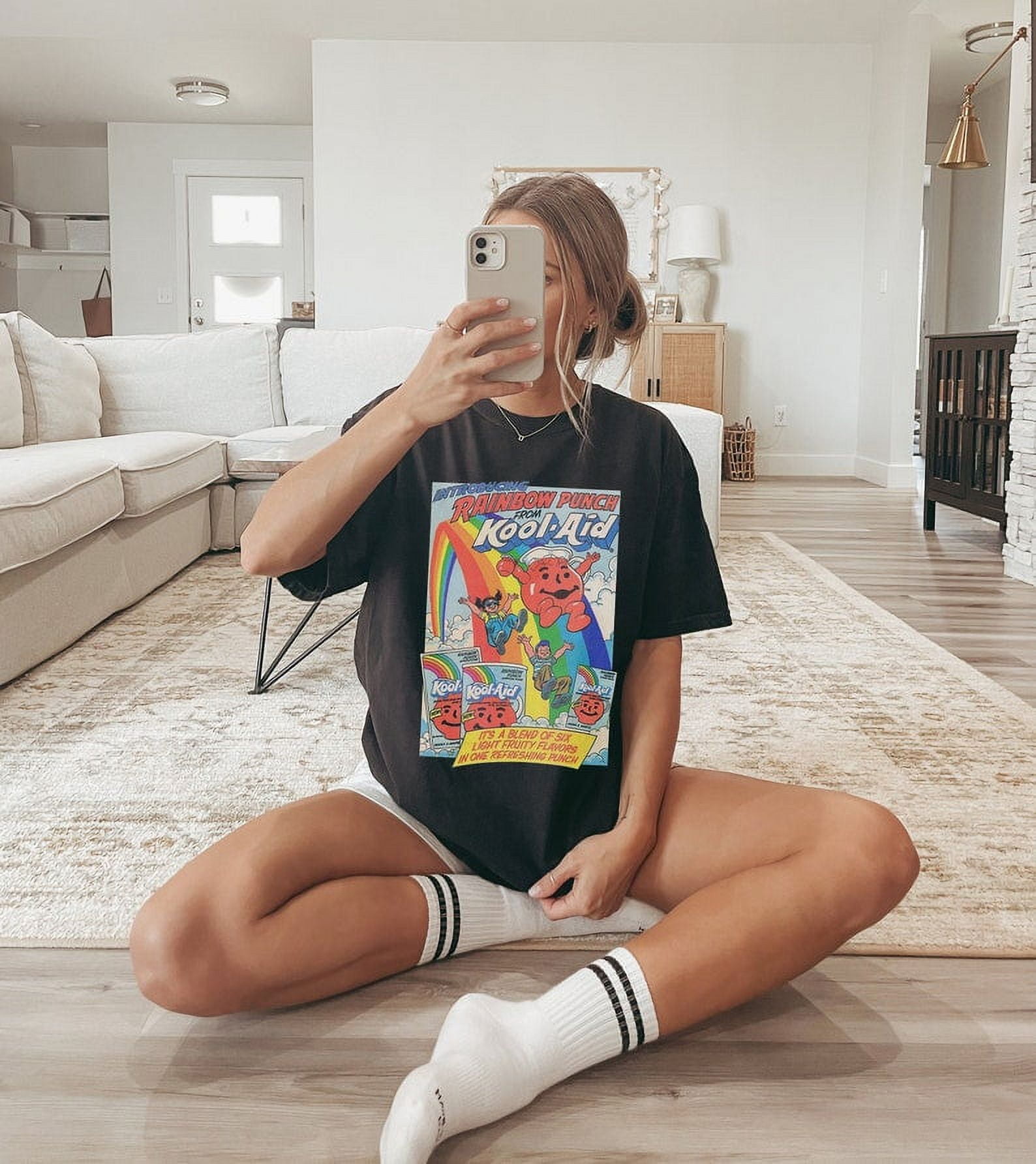 BLACK T-SHIRT Kool Aid Retro Shirt, Throwback Aesthetic, Funky Vibes ...