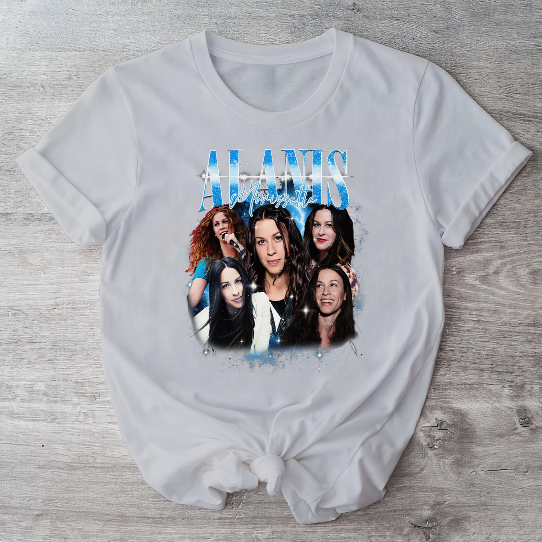 BLACK T-SHIRT Vintage Alanis Morissette Retro T-Shirt, Vintage ...