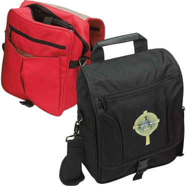 FUL Commotion Messenger Bag for 17in Laptops, Red - Walmart.com