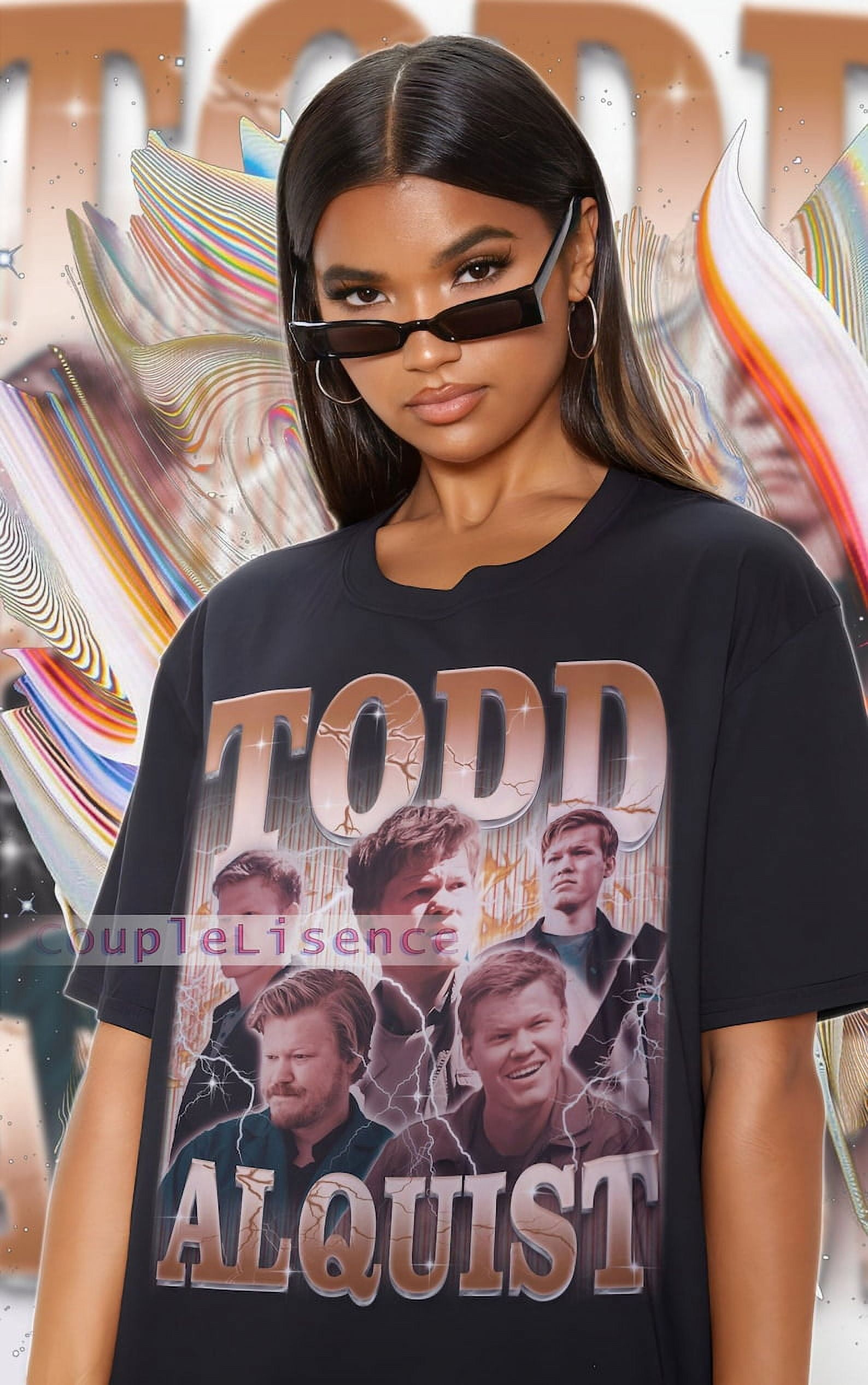 [BLACK] TODD ALQUIST Vintage Shirt | Todd Alquist Homage Retro | Todd ...