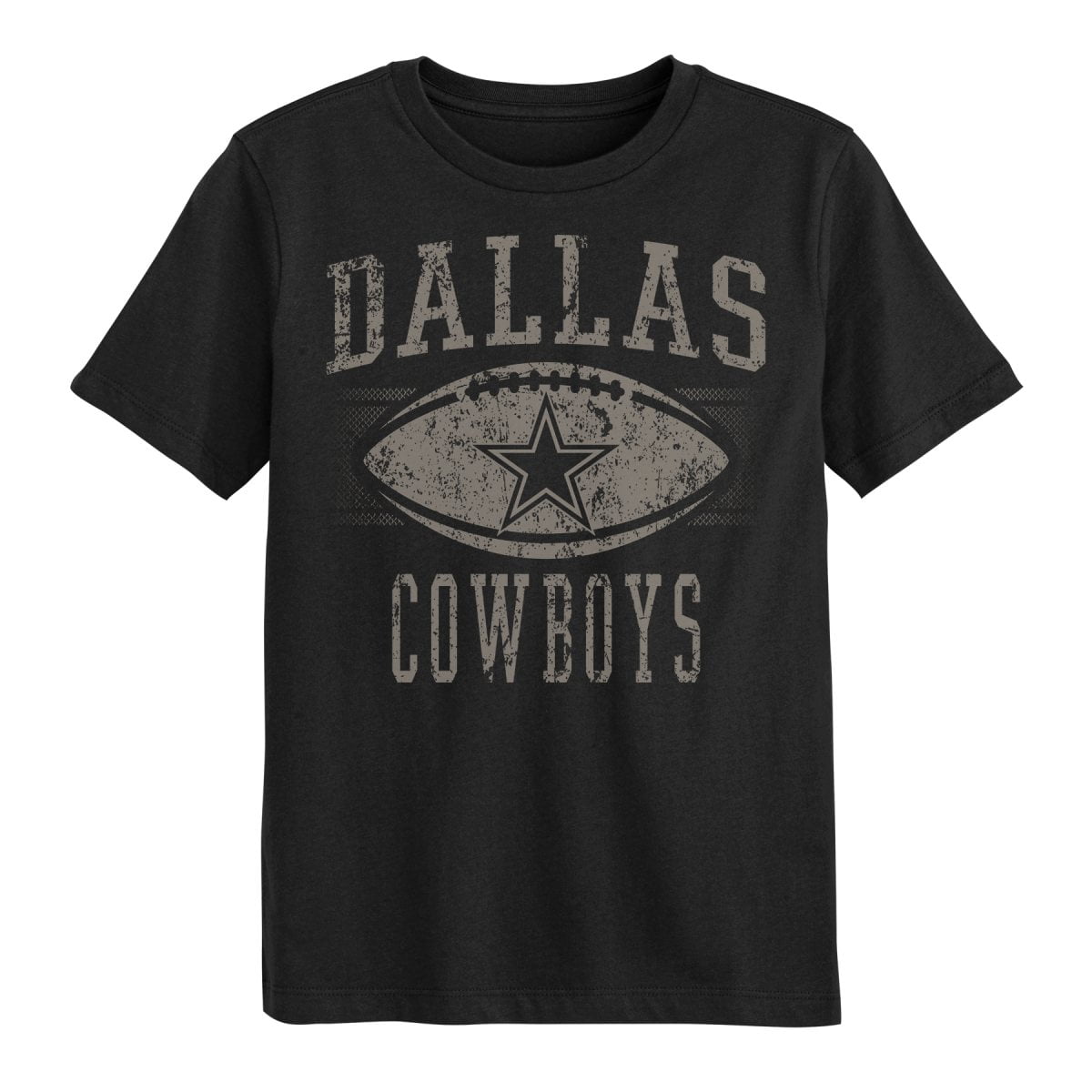 NFL Dallas Cowboys Boys Black Tonal Opp Tee - Walmart.com