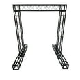 BLACK TRUSS ARCH KIT 6.56 FT Width Mobile Portable DJ Lighting System ...