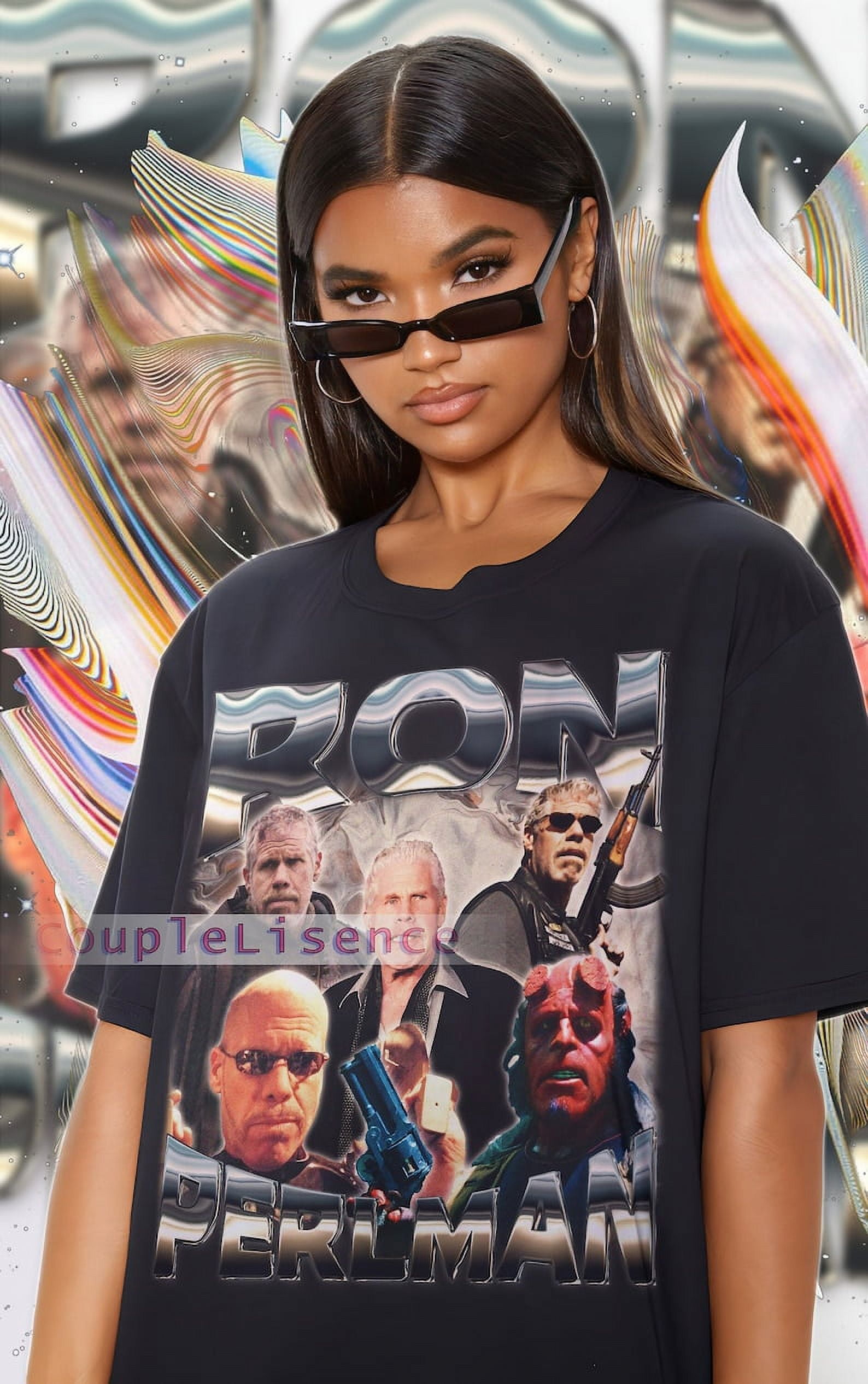 [BLACK] TV Show Bootleg RON PERLMAN Vintage Shirt | Ron Perlman Homage ...