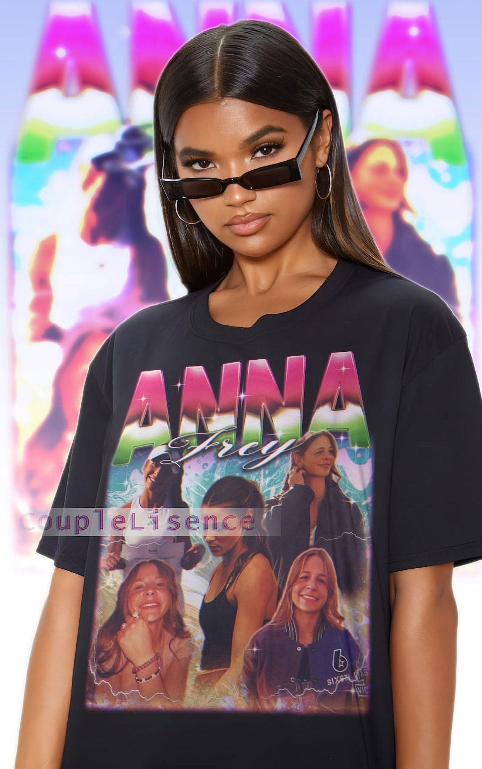 [BLACK] Tennis Player - ANNA FREY Vintage Shirt | Anna Frey Homage Fan ...