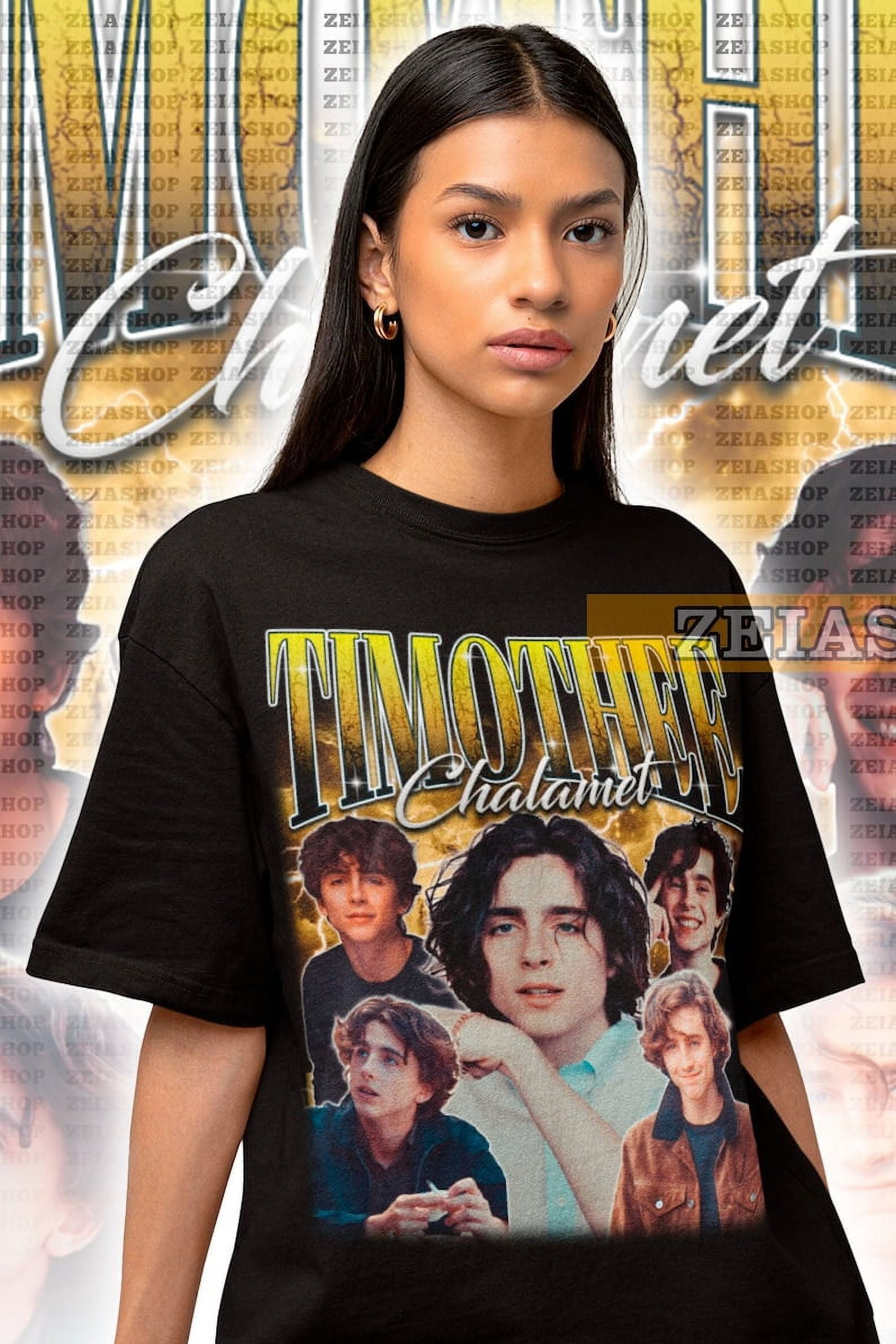 [BLACK] Timothee Chalamet Retro 90s Shirt, Timothee Chalamet Sweatshirt ...