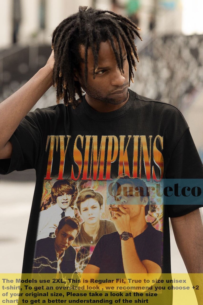 [BLACK] Ty Simpkins, Ty Simpkins Shirt, Actor Ty Simpkins Merch, Ty ...
