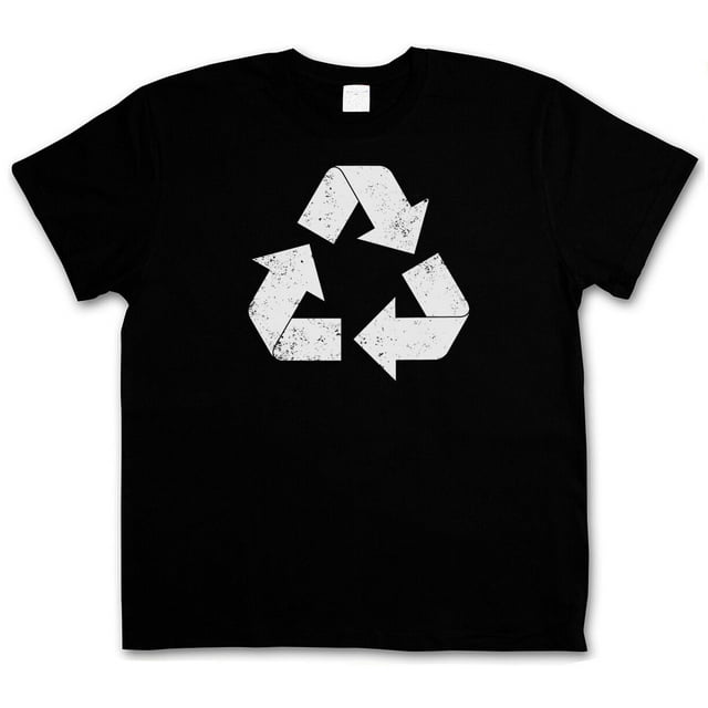 Black Vintage Recycle Logo The Big Bang Theory T Shirt Sheldon Nerd
