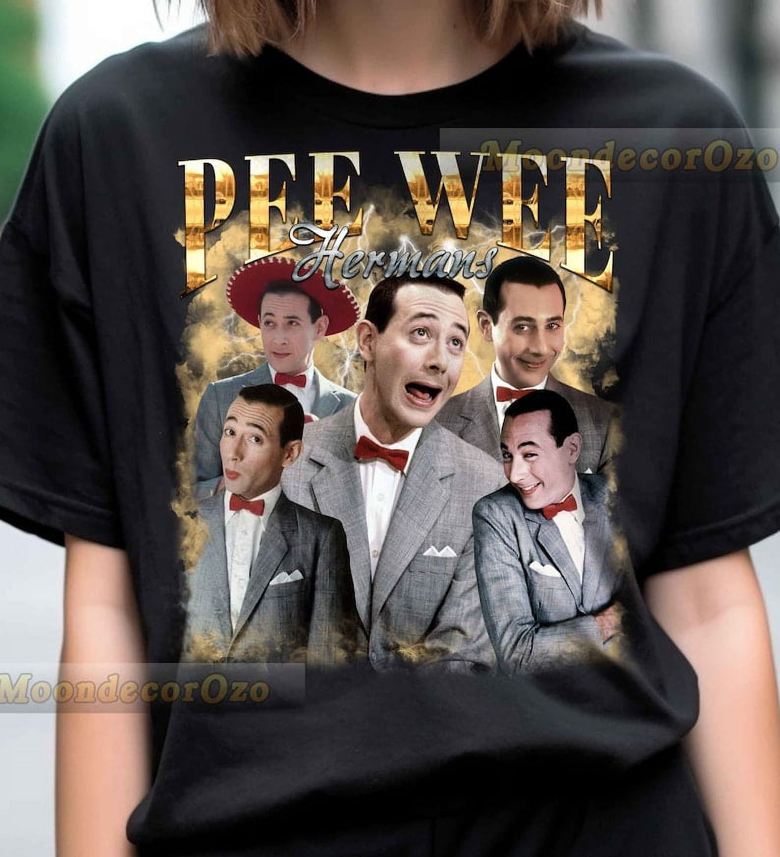Black Vintage Pee Wee Hermans Tshirt Pee Wee Hermans Pee Wee Hermans Sweatshirt Pee Wee