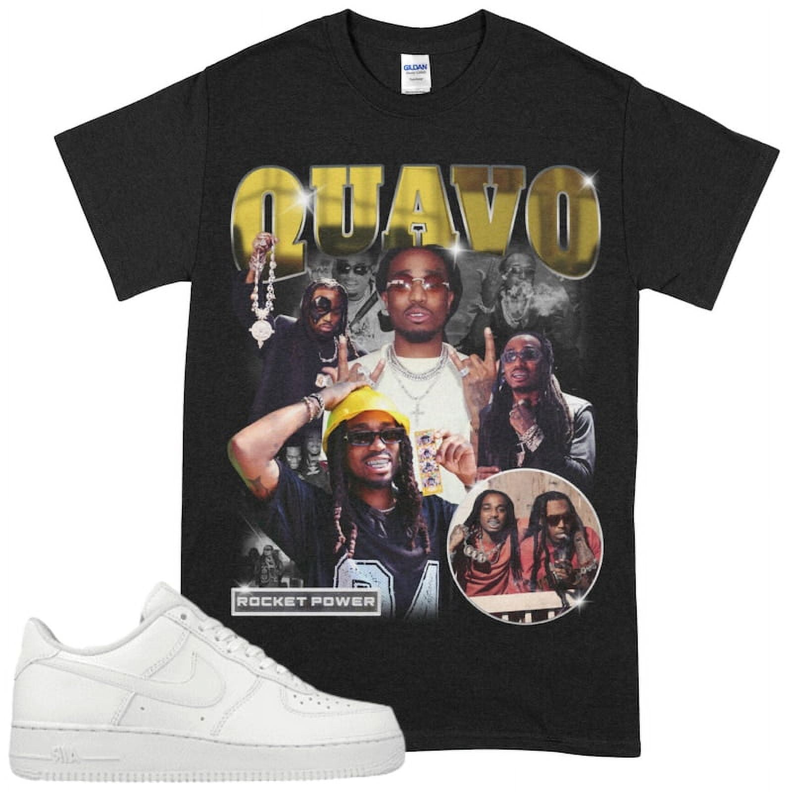 [BLACK] Vintage Quavo Tshirt, Quavo Graphic Tee, Quavo Merch, Quavo Rap ...