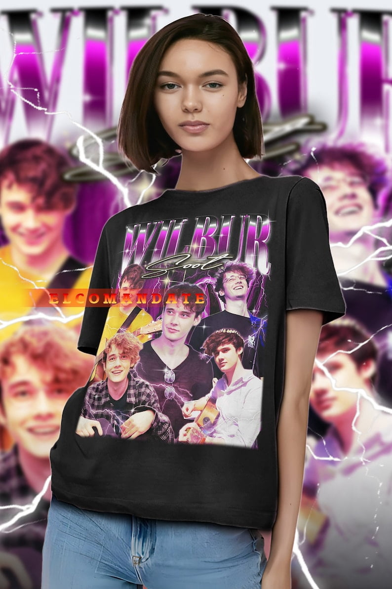 [BLACK] WILBUR SOOT Vintage Shirt, Wilbur Soot Homage Tshirt, Wilbur ...