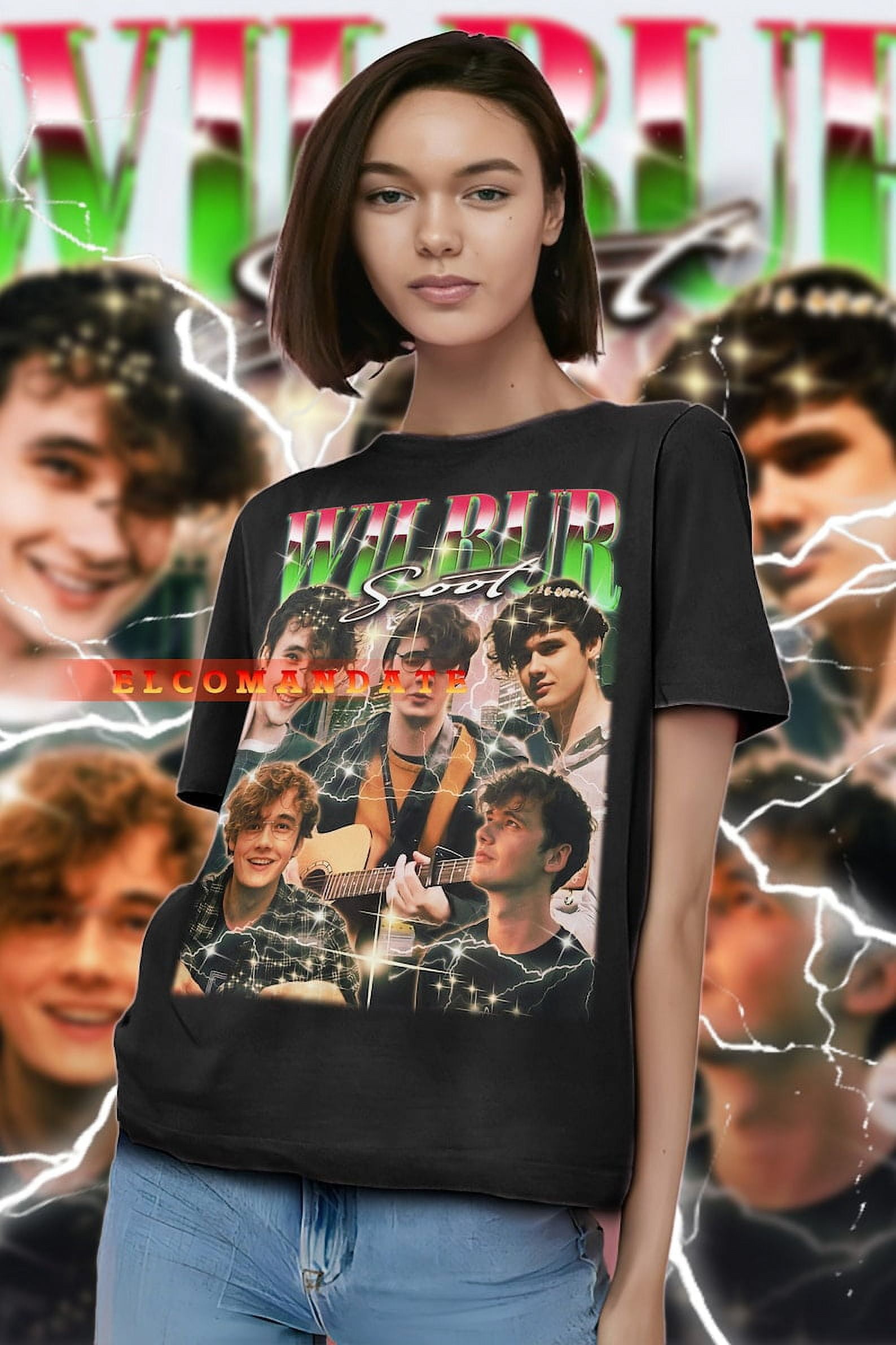 [BLACK] WILBUR SOOT Vintage Shirt, Wilbur Soot Homage Tshirt, Wilbur ...