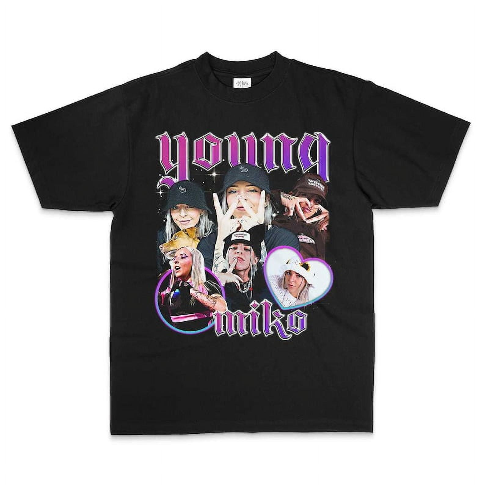 [BLACK] YOUNG MIKO - Trap Kitty shirt baby miko y2k gift idea merch ...
