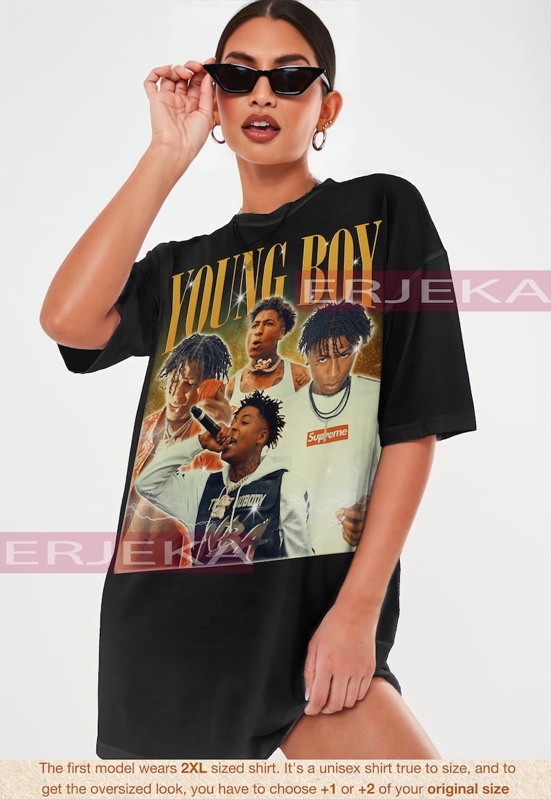 [BLACK] YOUNGBOY Shirt , Never Broke Shirt , Kentrell DeSean Gaulden ...