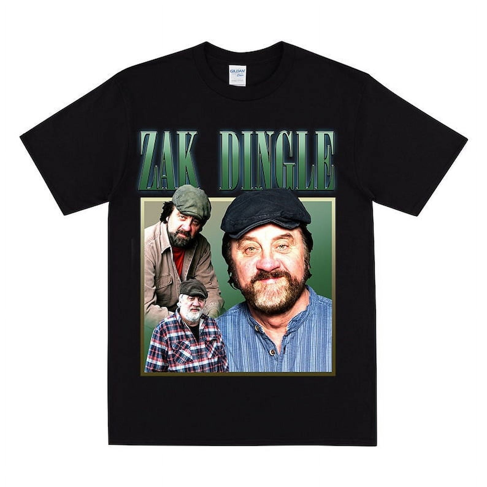 [BLACK] ZAK DINGLE T-shirt - Walmart.com
