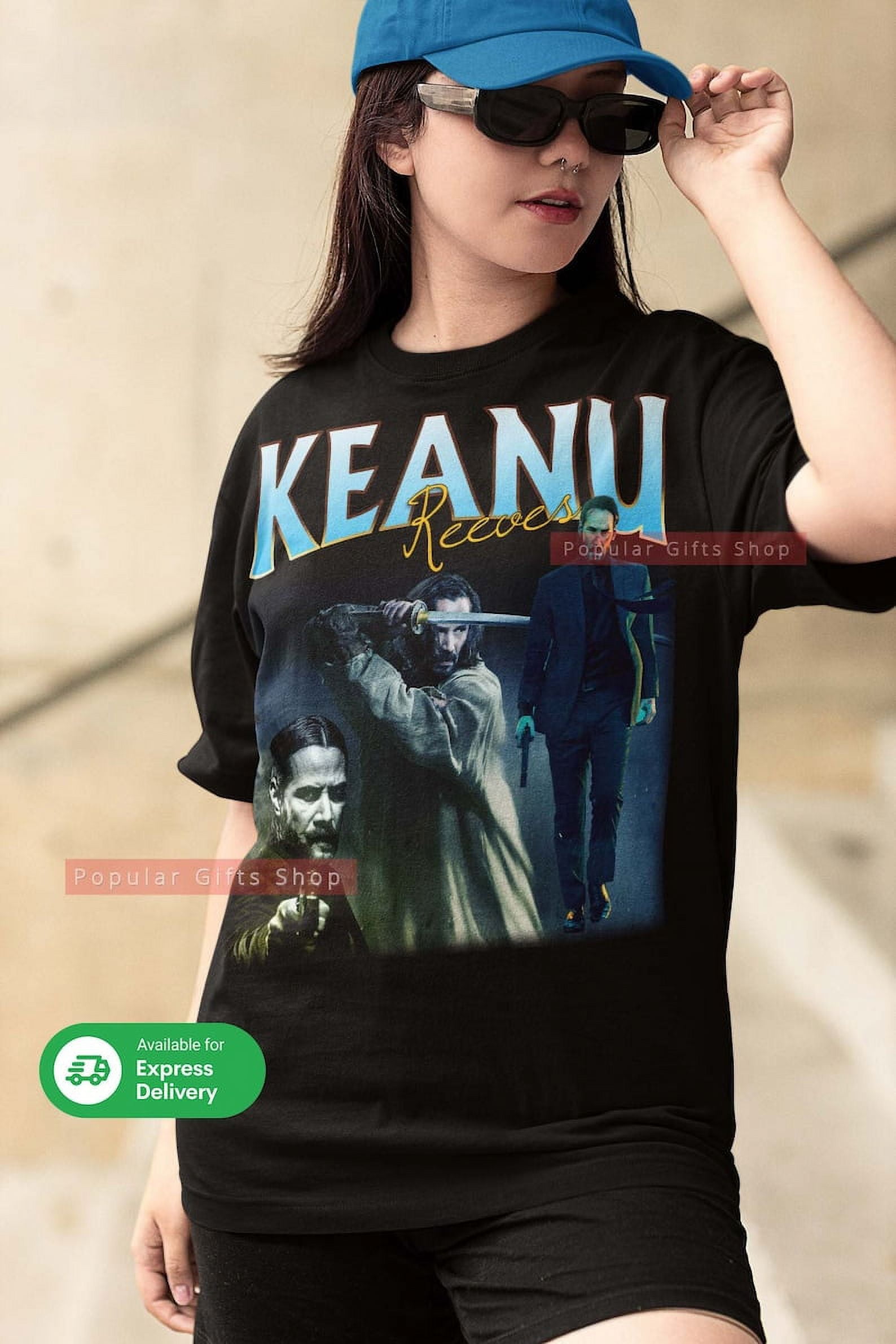 [BLACK] keanu reeves Vintage Unisex Shirt, Vintage keanu reeves Shirt ...