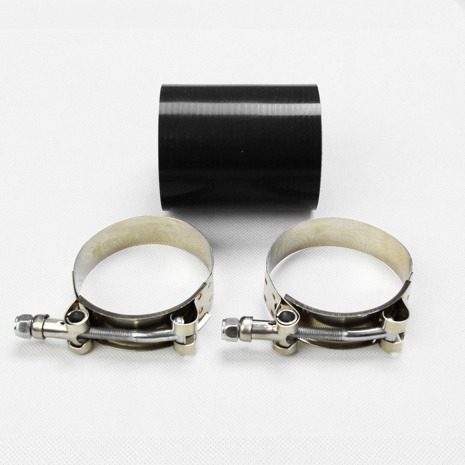 BLACK1.5" 1 1/2" STRAIGHT TURBO/INTAKE 38MM SILICONE TUBING COUPLER ...