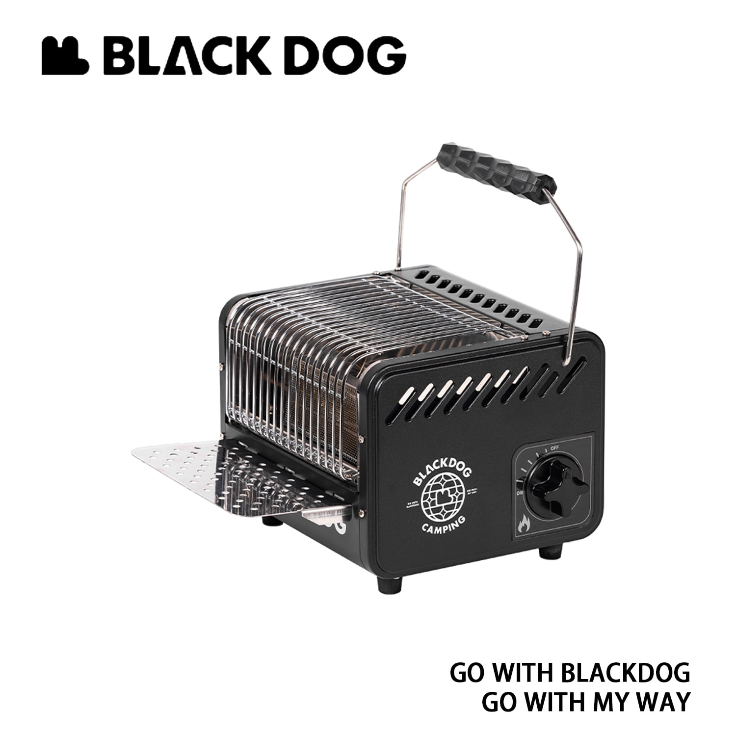 BLACKDOG, Mini Heating Stove, Portable Winter Heating Stove, Indoor ...