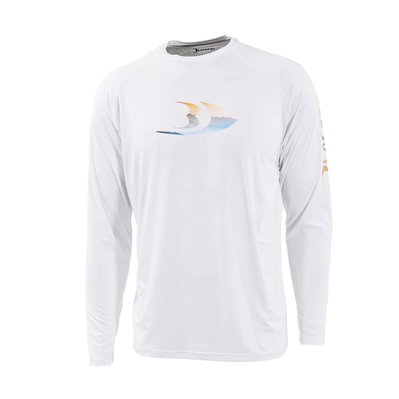 BLACKFISH EcoShade Long Sleeve Shirt – White, Medium – UPF 50+ Sun ...