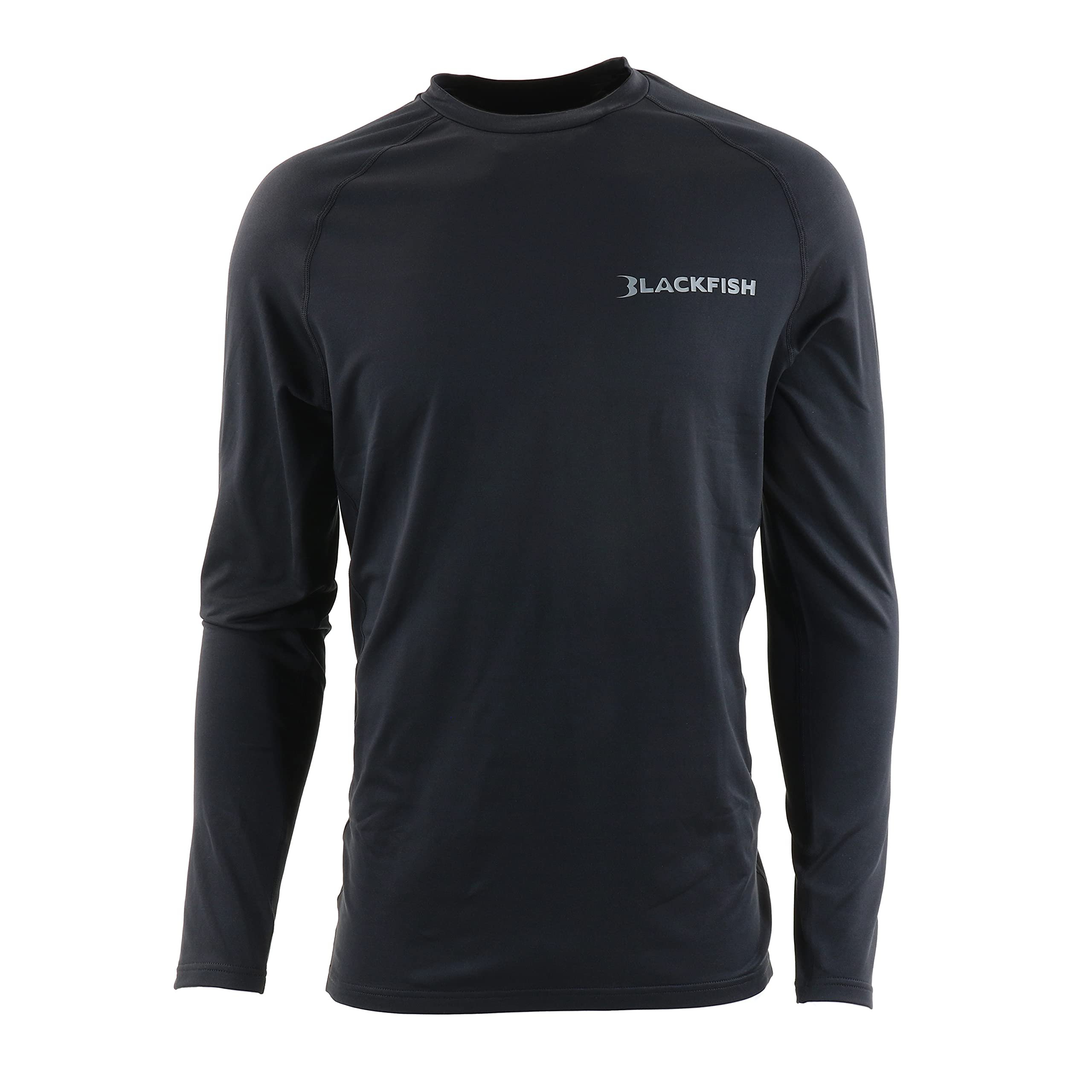 BLACKFISH Microflex Midlayer Top, Medium, Black - Walmart.com
