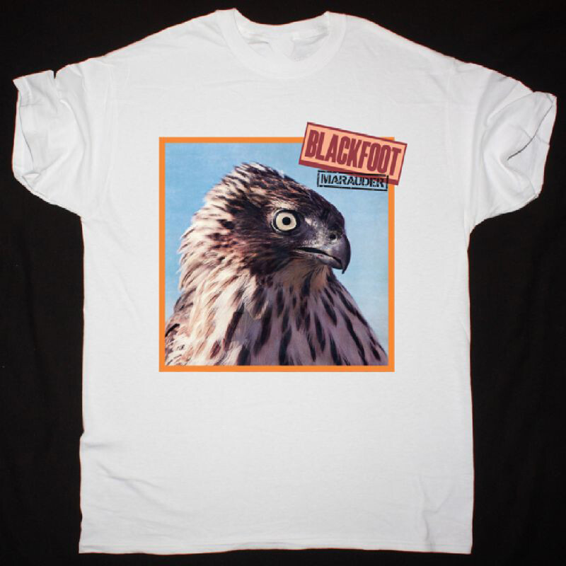 BLACKFOOT MARAUDER 1981 One side White Unisex All size shirt - Walmart.com